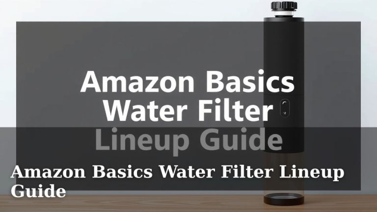 Amazon Basics Water Filter Lineup Guide